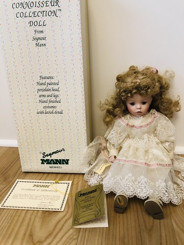 Vintage Seymour Mann Paula Connoisseur Collection Fine Porcelain Doll ...