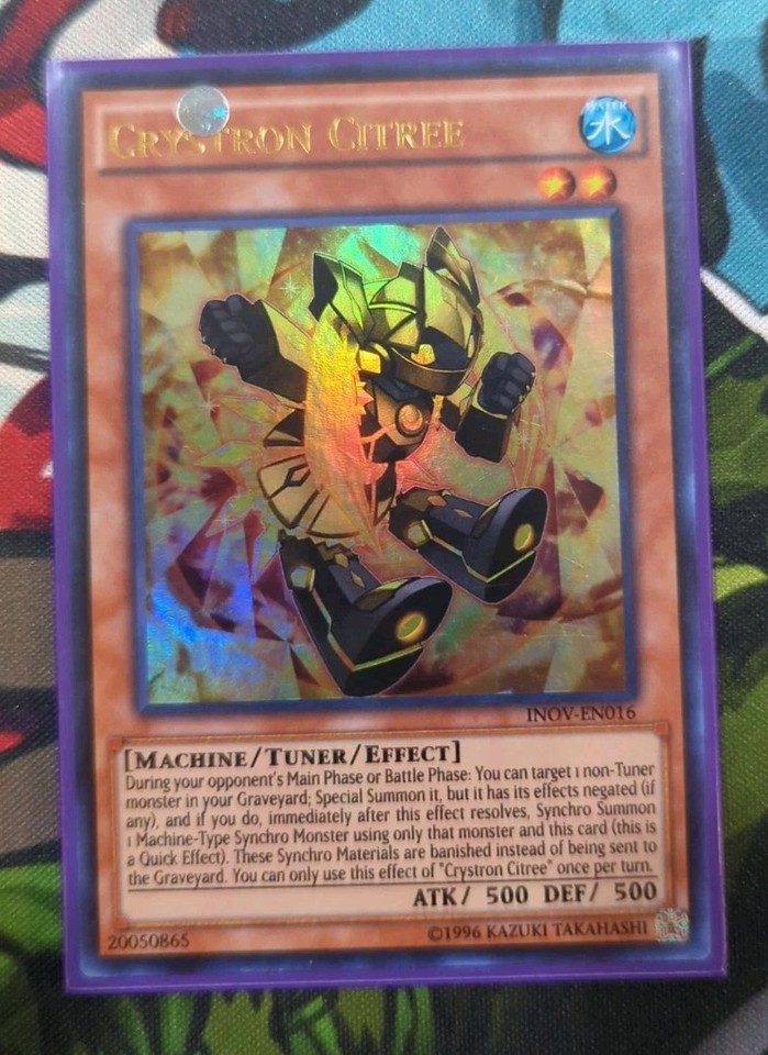 Crystron Citree INOV-EN016 Ultra Rare/LP UNLIMITED | eBay