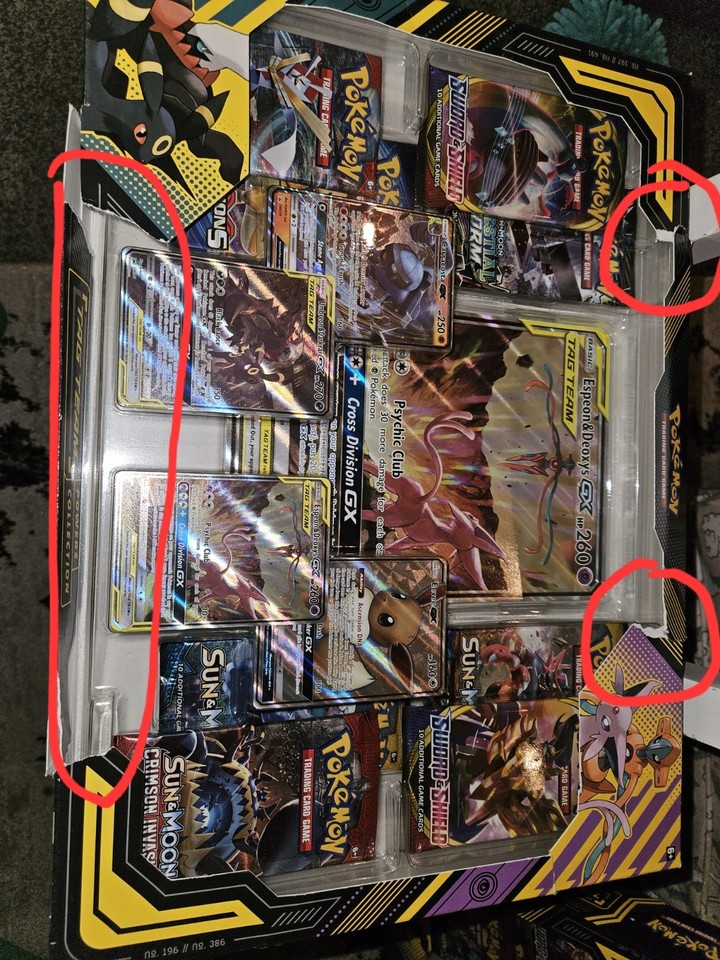Pokemon TCG Tag Team Powers Collection Espeon & Deoxys GX Box | eBay