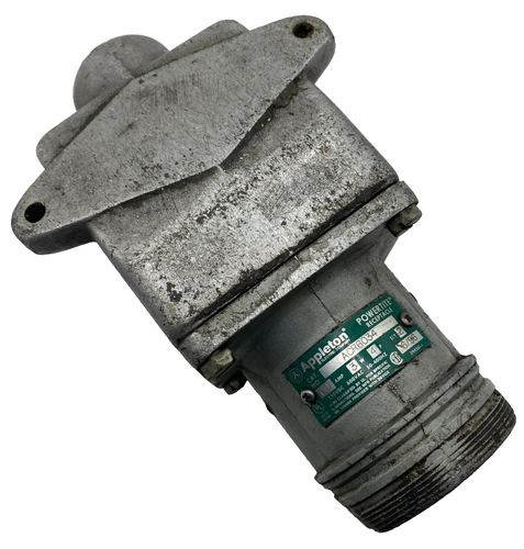 APPLETON ACR6034 POWERTITE PLUG RECEPTACLE 60AMP 3W 4P 250VDC 600VAC 50 ...