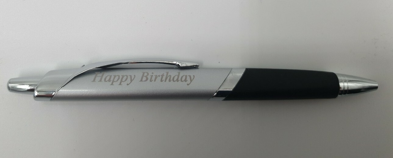 'HAPPY BIRTHDAY' PEN Black ink *S1B32i8* | eBay