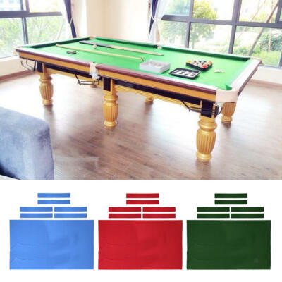 8 ft wool blend billiard pool table snooker table felt accessories | eBay