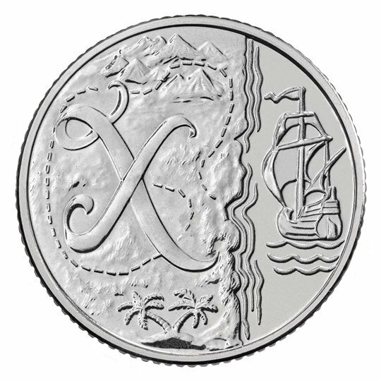 10P A-Z ALPHABET 10 PENCE 2018 & 2019 UNCIRCULATED COINS - VARIOUS ...