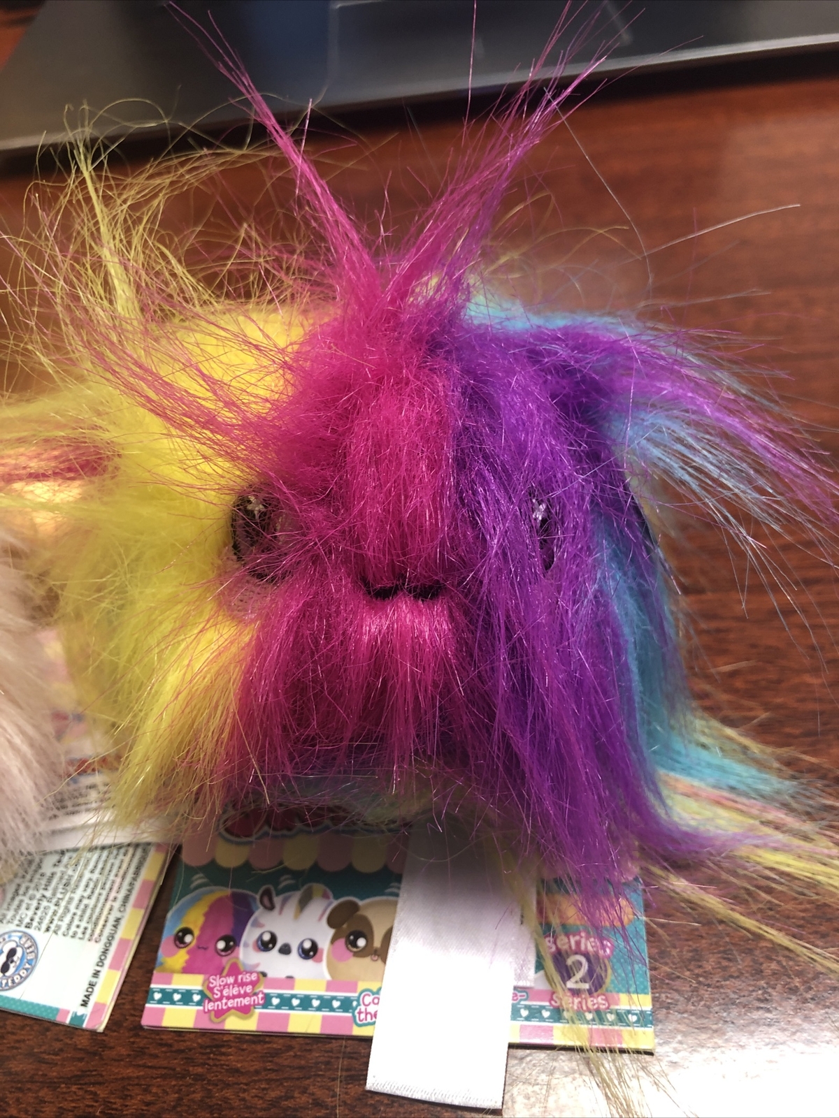 Squeezamals Fifi & Fluffy Furball Series 2 Squishy Stuffed Animals Lot ...