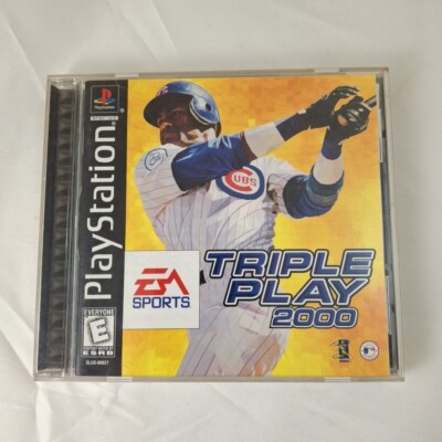 Triple Play 2000 - Sony PlayStation 1 Baseball Video Game EA Sports MLB ...