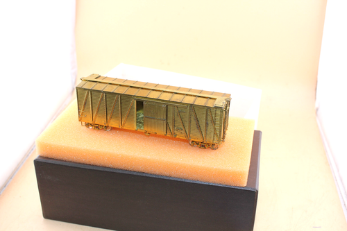VINTAGE BRASS HO SCALE FM MODELS 40 FT. OUTSIDE BRACED BOX CAR | eBay