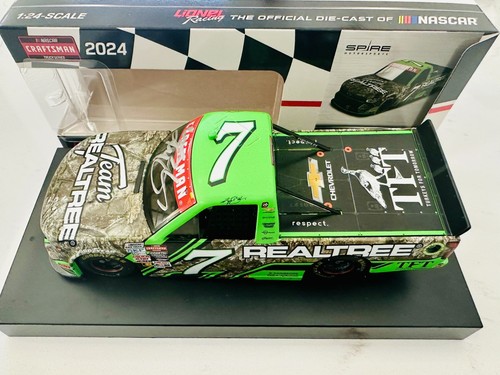 KYLE BUSCH HAND SIGNED 2024 TEAM REALTREE TEXAS WIN 1/24 NASCAR TRUCK ...