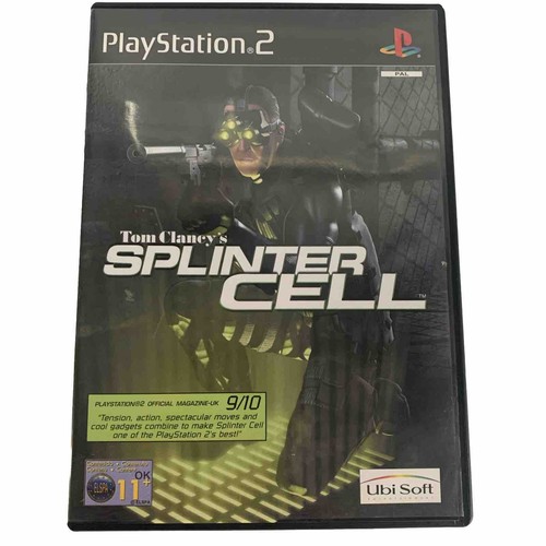 Tom Clancy's Splinter Cell PlayStation 2 PS2 Game PAL Complete VGC Free ...