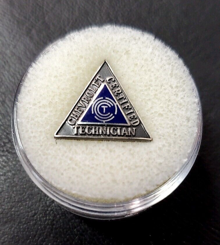 Chevrolet Certified Technician - Sterling Silver Lapel/Hat Pin by CTO ...