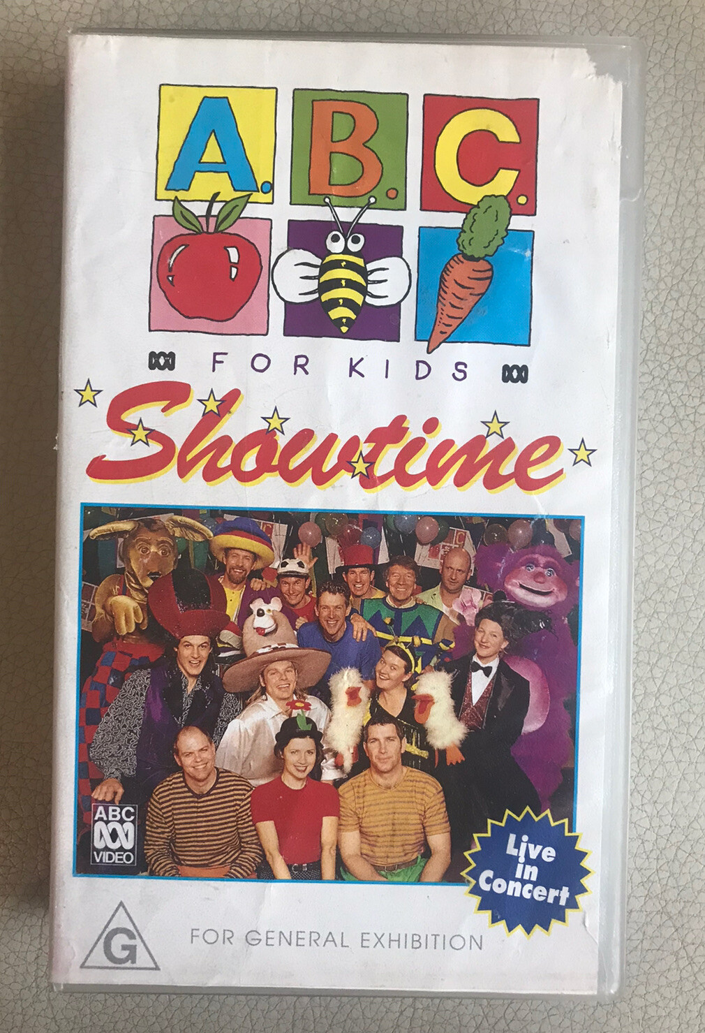 ABC for KIDS SHOWTIME VHS PAL 1998 | eBay