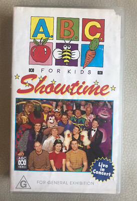 ABC for KIDS SHOWTIME VHS PAL 1998 | eBay