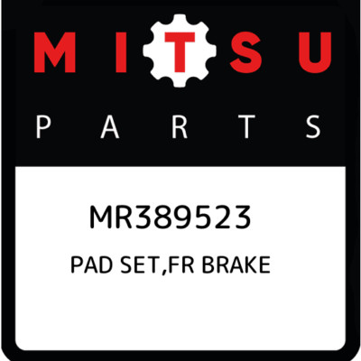 MR389523 Mitsubishi Pad set,fr brake MR389523, New Genuine OEM Part | eBay