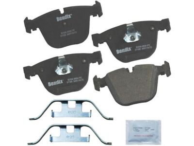 For 2010-2013, 2018 BMW X5 Brake Pad Set Rear Bendix 93476FYKX 2011 ...