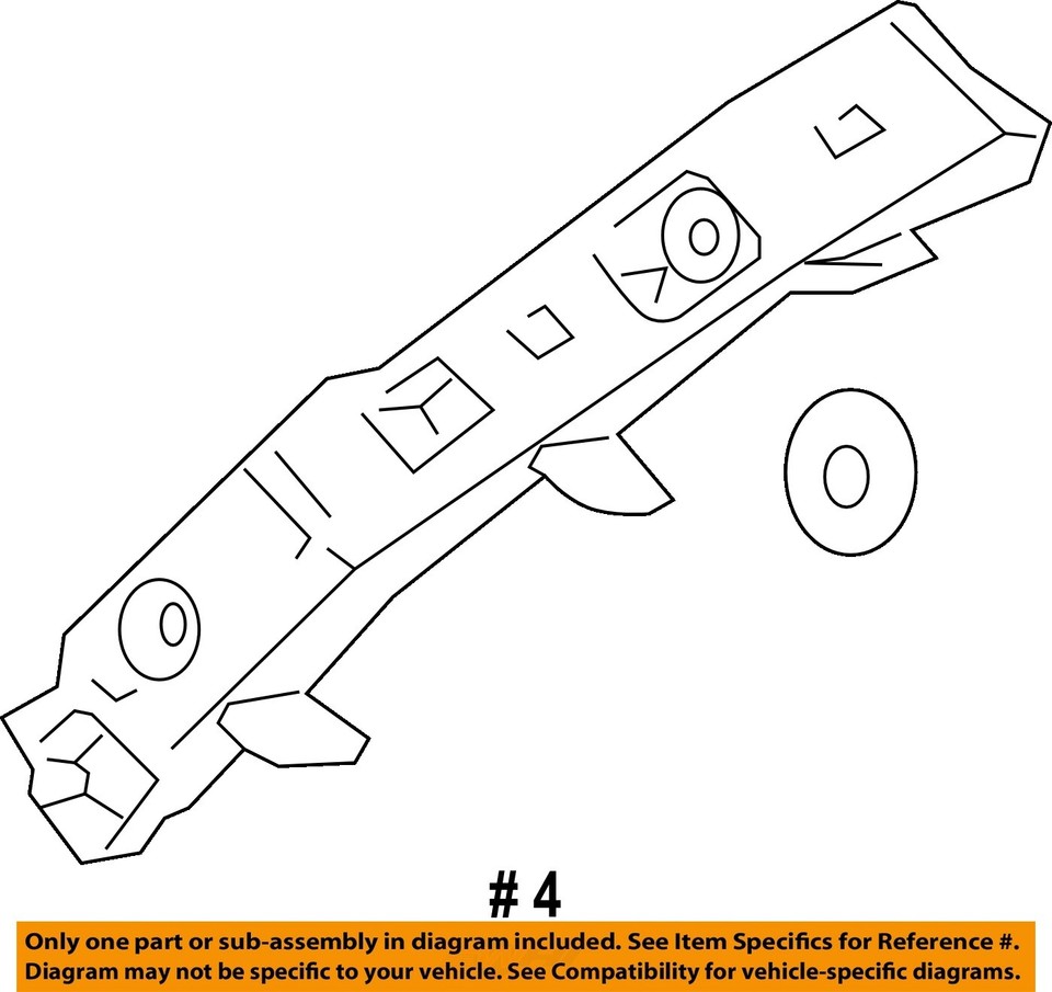 GM OEM 13-16 Spark EV,Spark Rear Bumper Bumper Components-Side Retainer ...