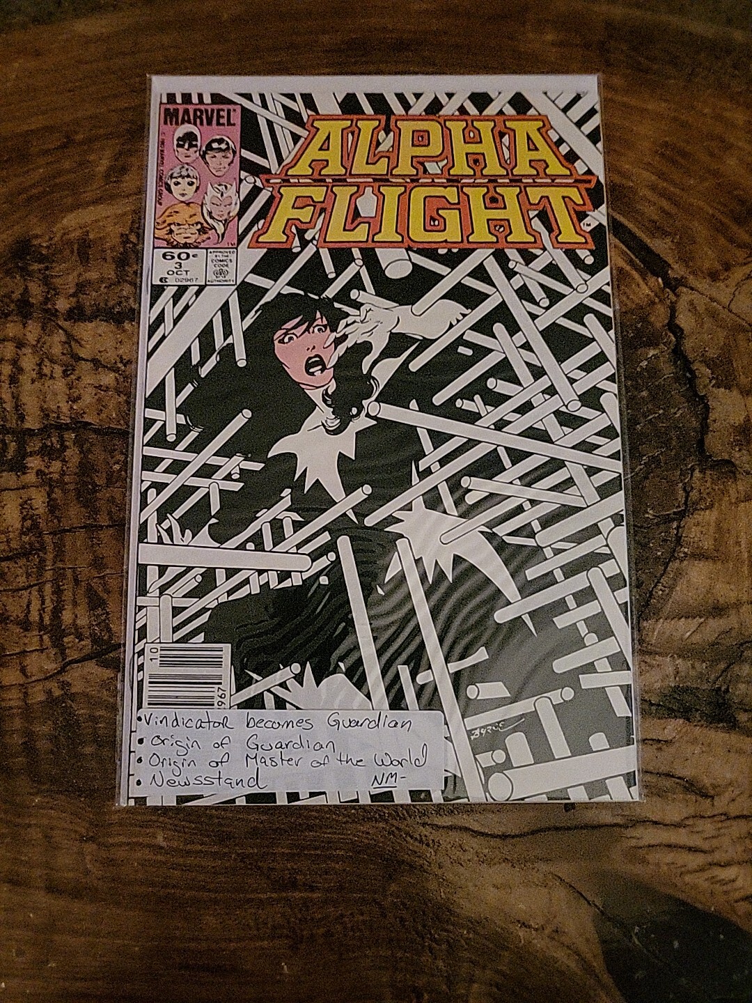 Alpha Flight #3 (Oct. 83') VF+ NM- (9.0) vs Master of the World/ Byrne ...