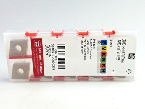 Tungaloy CNMG 432-TM T9225 CNMG 120408-TM Carbide Turning Inserts (Box ...