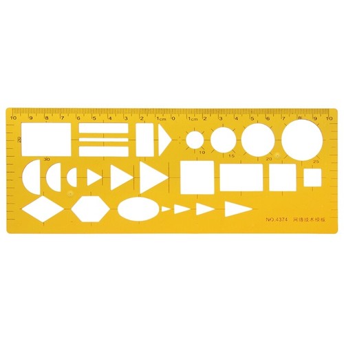 Technique Technical Drawing Template Ruler Drafting Measuring Tool New ...