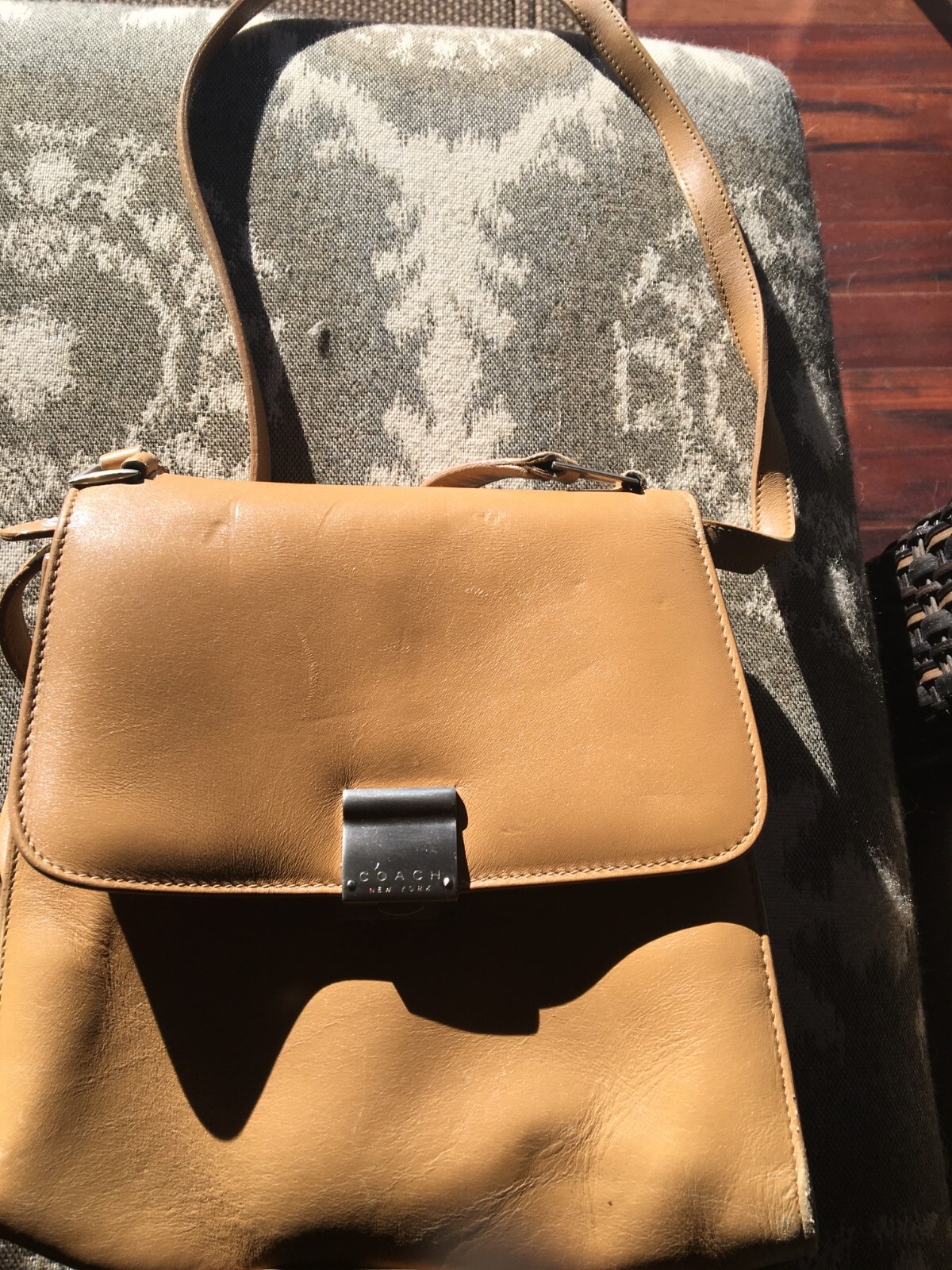 Vintage Coach Tan Kelly Bag Bridle Top Handle Satchel… - Gem