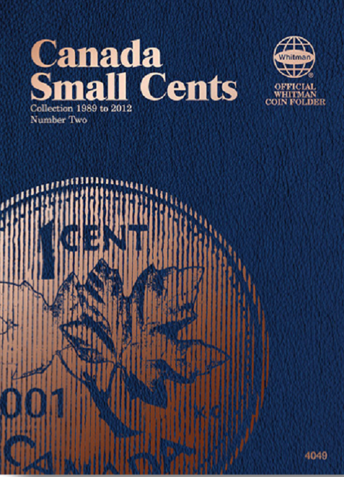 Canadian Cents Number Two 1989 -2012 Whitman Coin Folder (Album, Book ...
