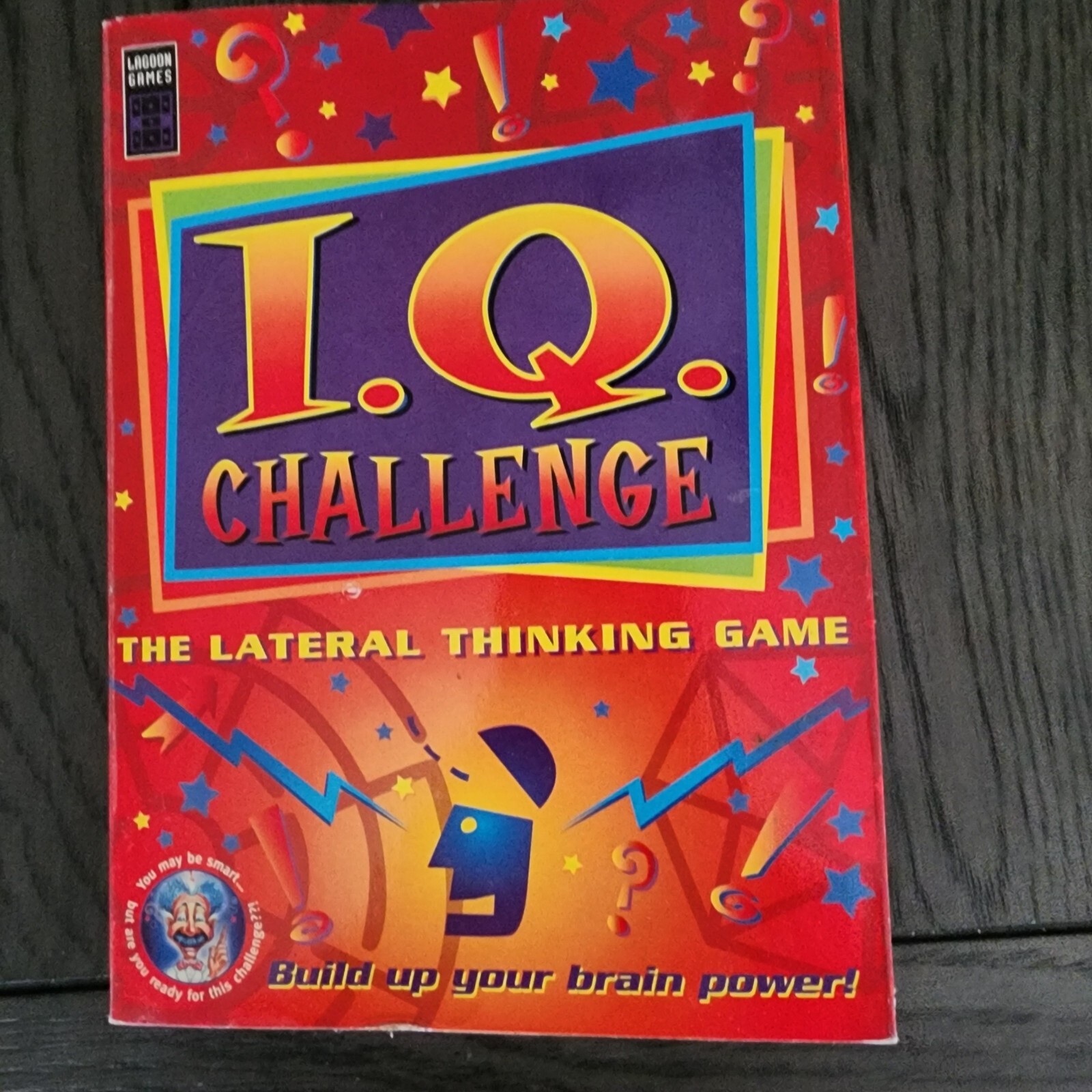 I.Q. CHALLENGE The Lateral Thinking Game by Lagoon Games NEW 2003 ...