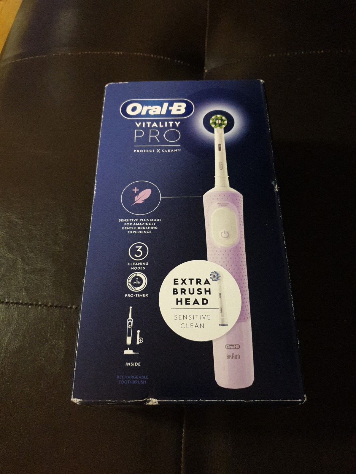 Oral-B+Vitality+Pro+Electric+Toothbrush+-+Lilac+%2878251%29 for sale ...