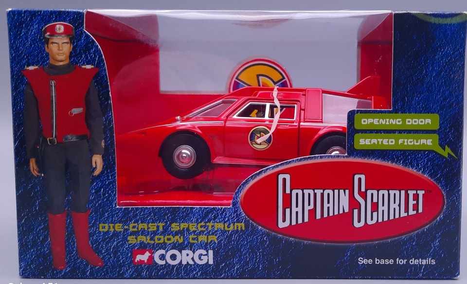Captain Scarlet Die-Cast Spectrum Saloon Car from Corgi in 2005 | eBay UK