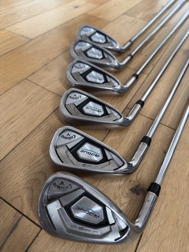 Left Hand Callaway Rogue Irons / 5-PW / Stiff Flex True Temper XP 95 ...