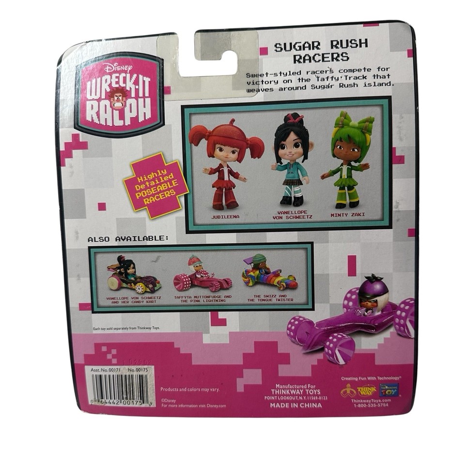 Disney Wreck-It Ralph Jubileena 5” Figure Sugar Rush Racers Rare New ...