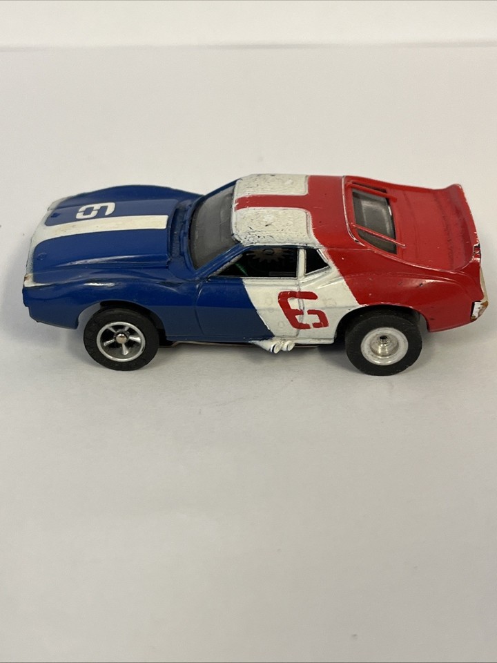 Vintage Aurora AFX Slot AMX Trans Am Stock Car #1906 RARER COLORS ...