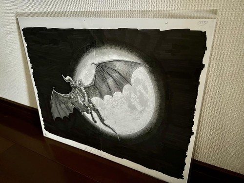 Great Berserk Exhibition Reproduction of original artwork by Kentaro ...