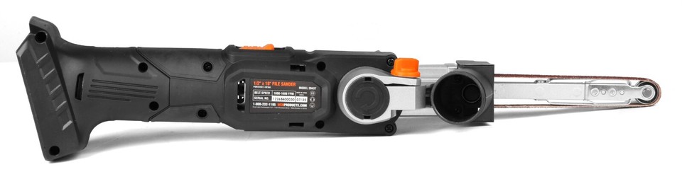 WEN 20V Max Cordless Variable Speed Detailing File Sander/2Ah Battery ...