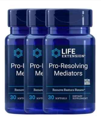 Life Extension Pro-Resolving Mediators, 30 Count ( 3 Bottles ) | eBay