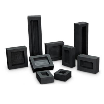 Crucible Graphite Ingot Mold Square Mould Silver Gold Melting Casting ...