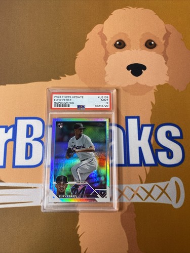 2023 Topps Update - Eury Perez Rainbow Foil PSA 9 POP 1 | eBay