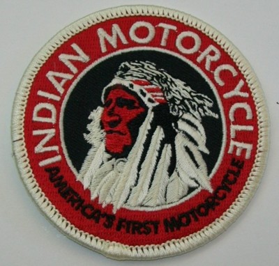 Indian Motorcycles America's First round patch 3 inch. New | eBay
