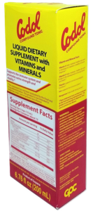 Codol Liquid Dietary Supplement with Vitamins & Minerals - 200 mL ...