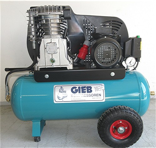 GIEB - Kompressor 600 / 60 - 11 bar fahrbar, Zweizylinder | eBay
