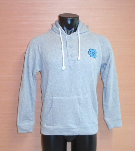 University of North Carolina UNC Logo Colosseum Gray Hoodie Sweatshirt ...