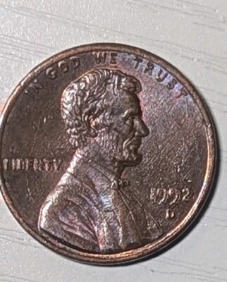 1992 D Lincoln Penny DDO DDR Broadstrike | eBay