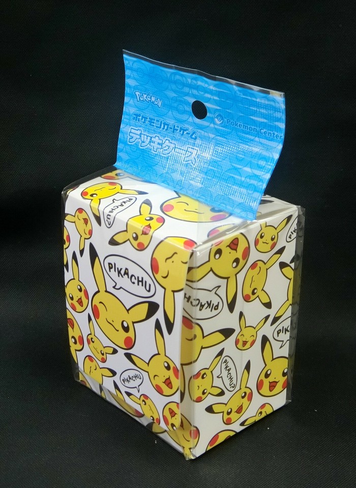 Pokemon Card Official Deck Case Pikachu Pikachu Japanese | eBay
