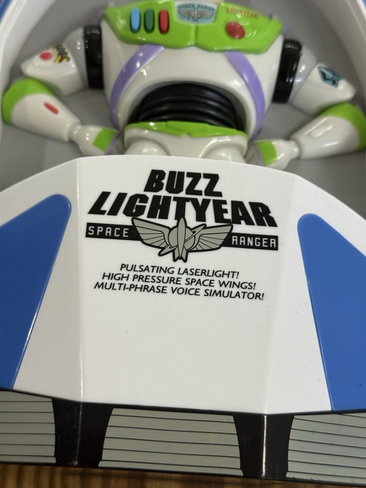 Tokyo Disney Resort Buzz Lightyear Popcorn Bucket W/ Laser Fun Sword ...