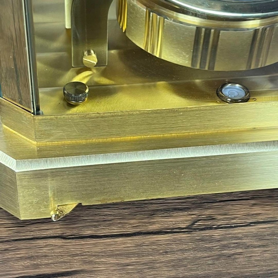 Jaeger LeCoultre Atmos Clock Gold Vintage Air Clock JUNK | eBay
