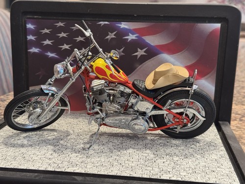 Harley Davidson Motorcycle Easy Rider Movie Billy Bike Chopper Metal ...