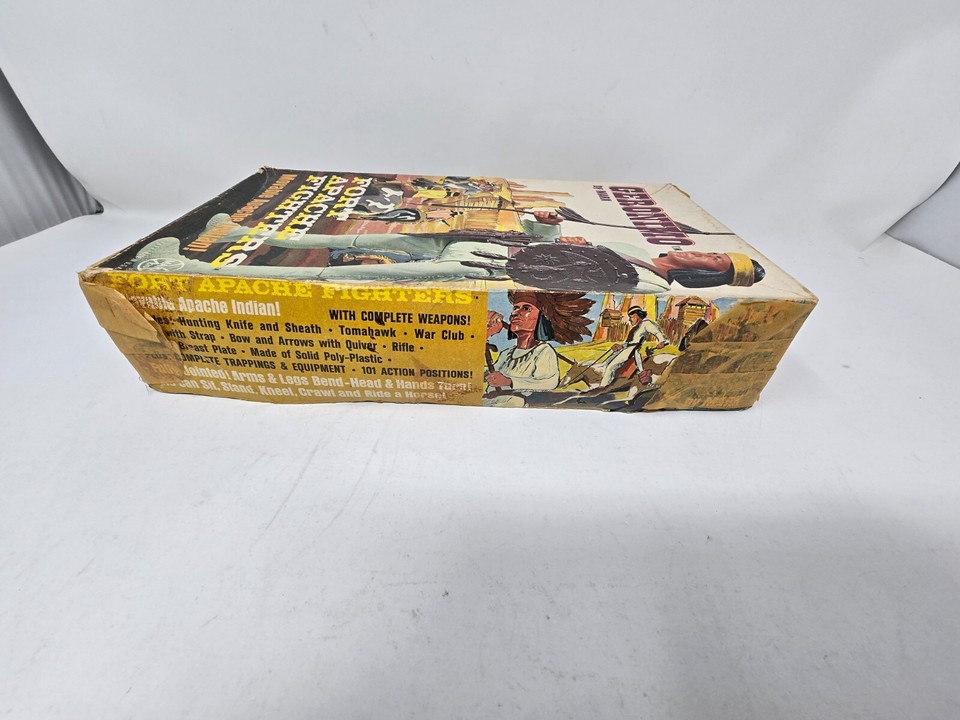 1970s MARX Geronimo FORT APACHE FIGHTER 12" Fighting Eagle ...