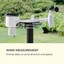 Weather Station Professional indoor outdoor Wireless LCD Wind vanes ...