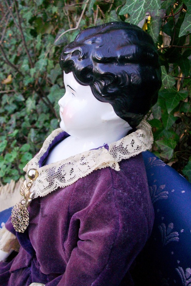 Spring Cleaning Sale: The Governess: Large Antique German Chinahead ...