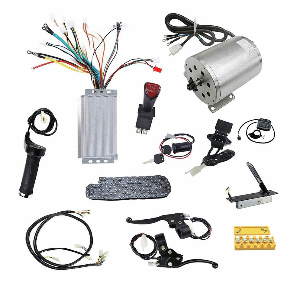 60V 72V 3000W Electric Motor Controller Kit Go Kart Scooter ATV Golf ...