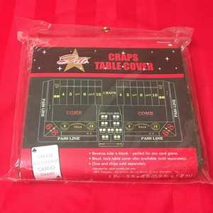 Craps Felt Table Cover