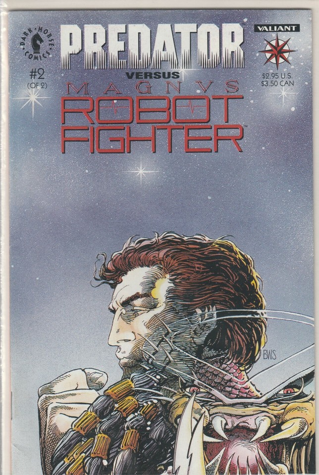 Predator vs. Magnus Robot Fighter #1 +2 - Valiant Comics - Complete ...