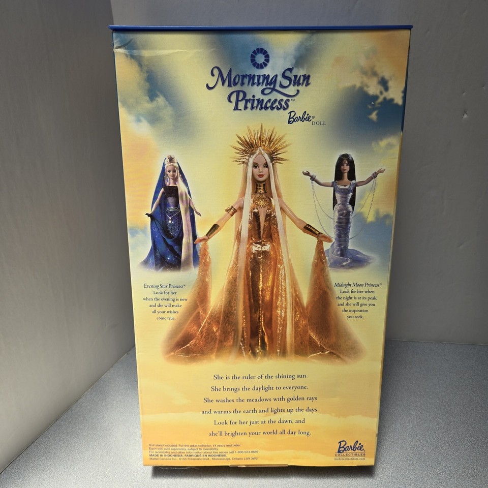 Morning Sun Princess 2000 Barbie Doll Celestial Collection Series 27688 ...
